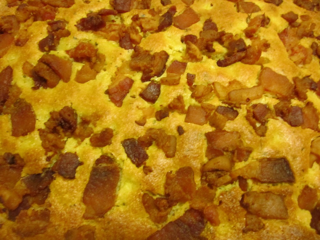 Bacon Cornbread | The Charmed Kitchen