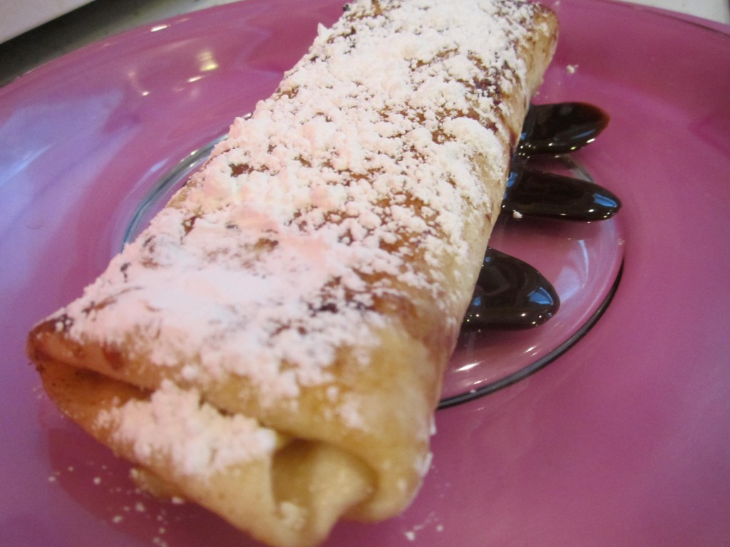 Cherry Chocolate Blintzes | The Charmed Kitchen