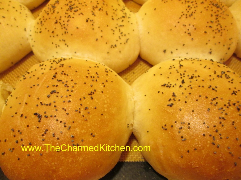 Challah Burger Buns | The Charmed Kitchen