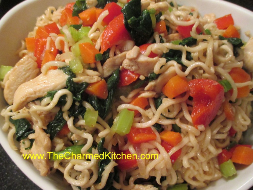 Amy’s Chicken Lo Mein | The Charmed Kitchen