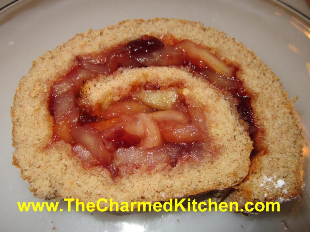 Spiced Apple Cake Roll | The Charmed Kitchen