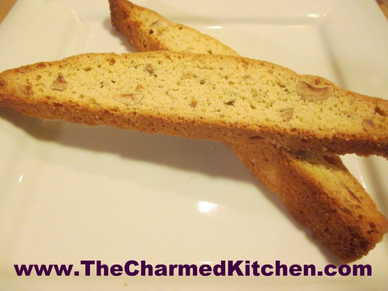 Hazelnut Biscotti | The Charmed Kitchen