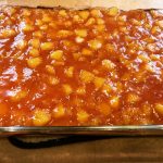 Peach Cheesecake Squares | The Charmed Kitchen