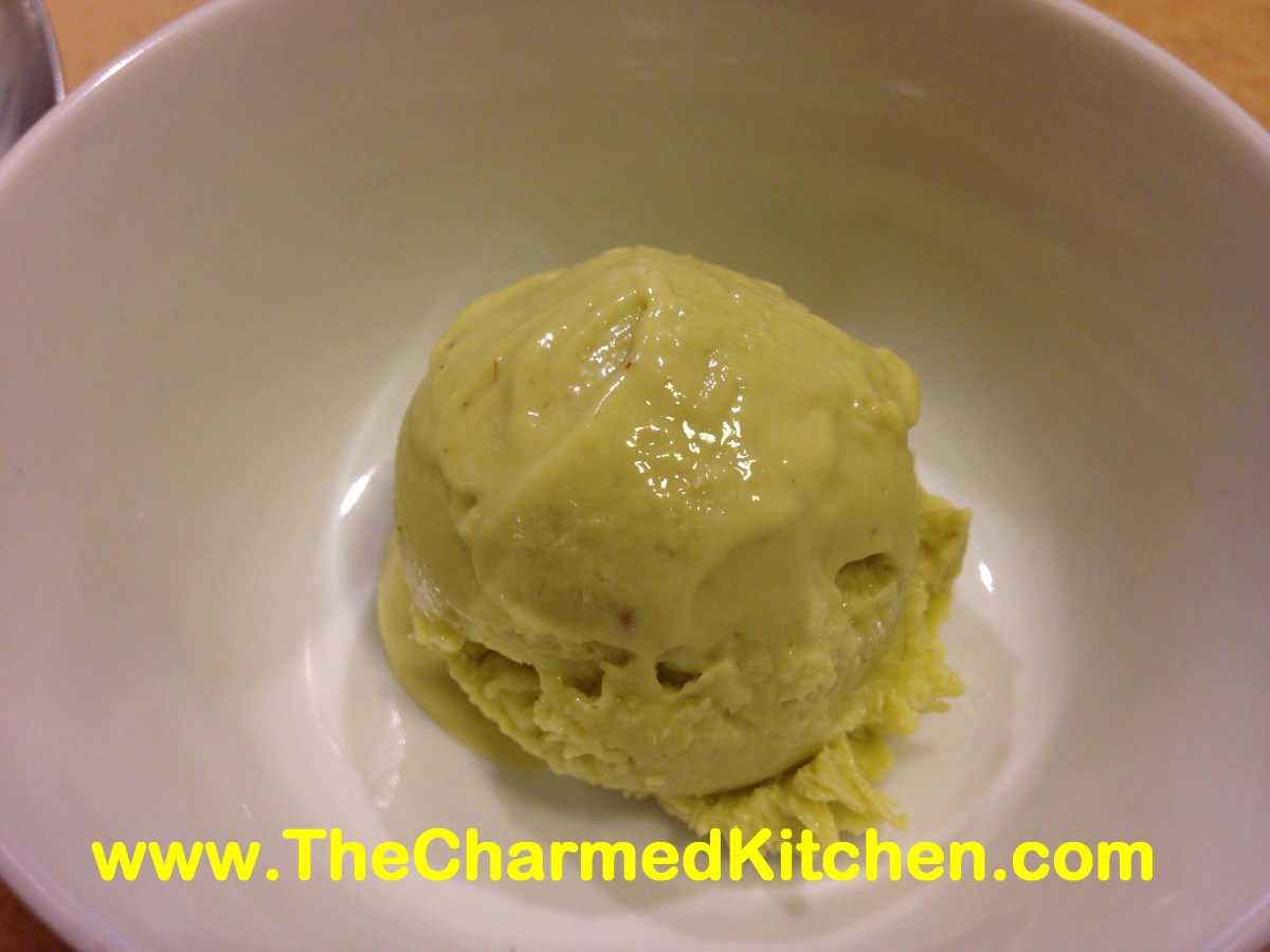 Avocado Gelato | The Charmed Kitchen