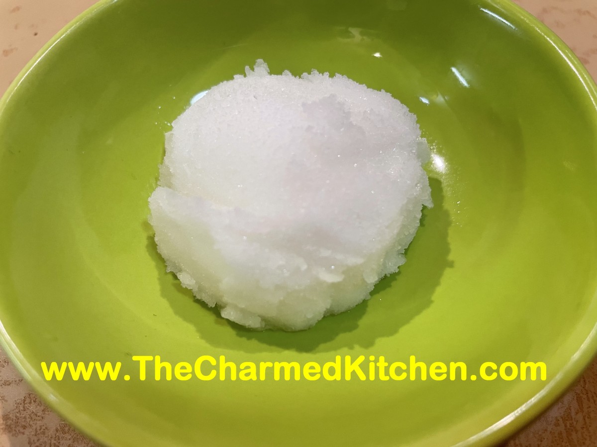 Lemon Italian Ice | The Charmed Kitchen
