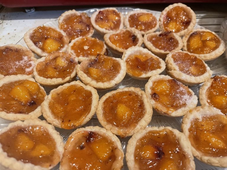 peach tartlets | The Charmed Kitchen