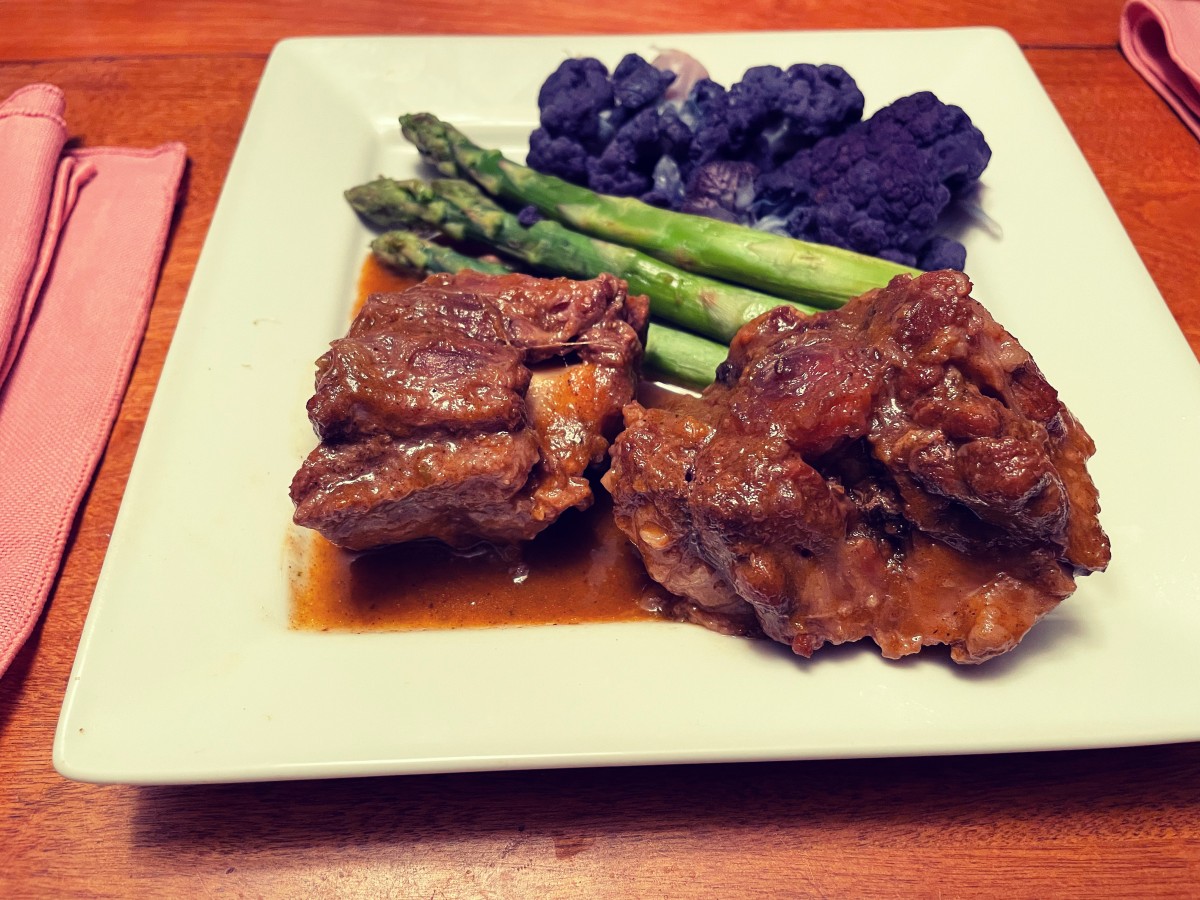 Chili Braised Oxtails | The Charmed Kitchen