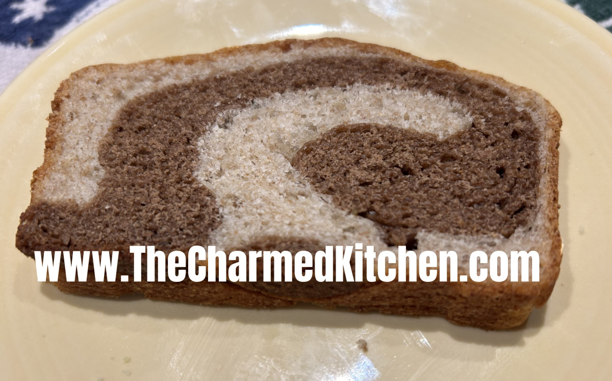 Marble Rye Bread | The Charmed Kitchen