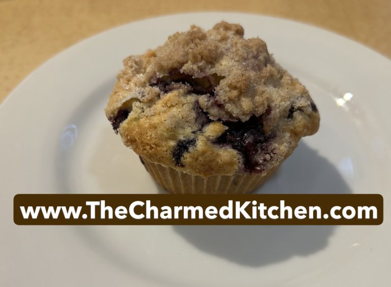 mini blueberry crumb cakes | The Charmed Kitchen
